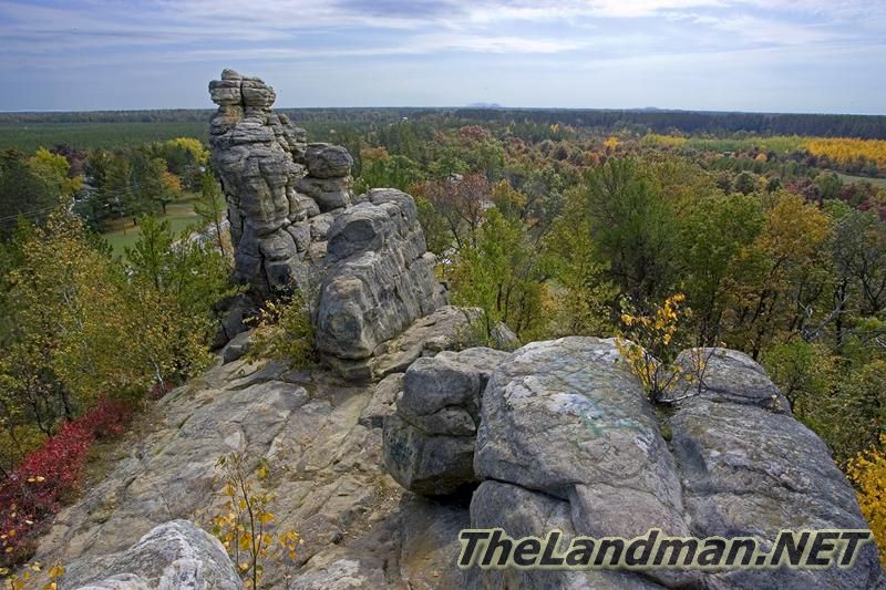 Rabbit Rock WI - Big Flats Township Rock Formation Wayside