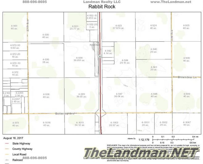 Rabbit Rock WI - Big Flats Township Rock Formation Wayside
